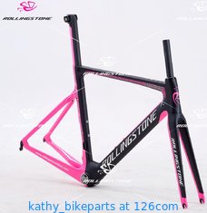 China NEW FULL CARBON 700C ROAD bicycle FRAME 700C*45CM-54CM C-T ROLLINGSTONE supplier