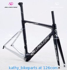 China NEW FULL CARBON 700C ROAD bicycle FRAME 700C*45CM-54CM C-T ROLLINGSTONE supplier