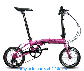 China Rifle Folding bicycle FULL alloy Complete bike supplier