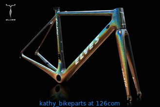 China NEW FULL Fiber CARBON 700C ROAD bike AERO FRAME  fork  700C*47CM S-T supplier