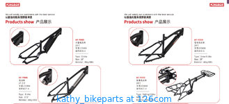 China alimunim alloy frame bicycle part eletric bike supplier