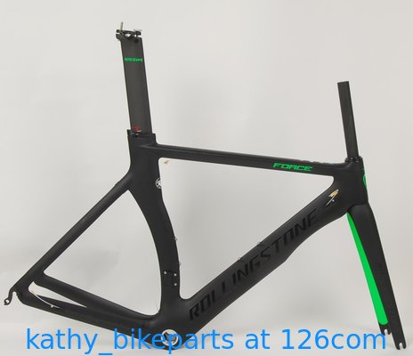 ROLLINGSTONE carbon road bicycle aero FRAME 700C*54CM(ST)balck/green supplier