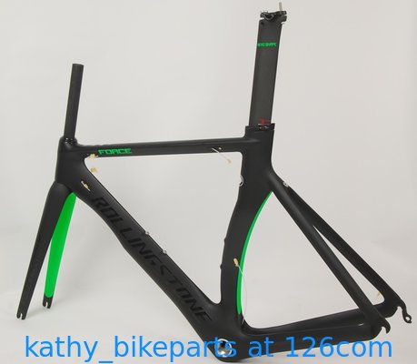 ROLLINGSTONE carbon road bicycle aero FRAME 700C*54CM(ST)balck/green supplier
