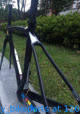 NEW FULL Fiber CARBON 700C ROAD bike AERO FRAME  fork  700C*47CM S-T CORSA BLACK supplier