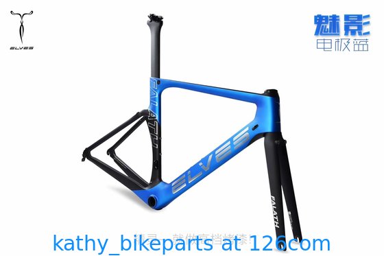 NEW FULL Fiber CARBON 700C ROAD bike AERO FRAME  fork  700C*47CM S-T CORSA BLACK supplier