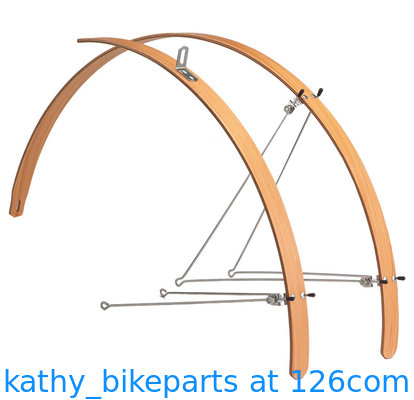 twin screw feeder for Classic bike Mudguards racing bike fender 700C wood supplier