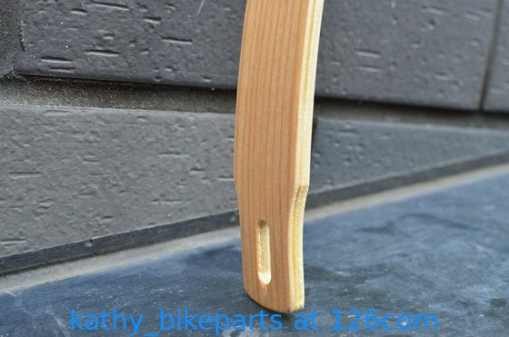 twin screw feeder for Classic bike Mudguards racing bike fender 700C wood supplier