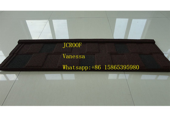 Makuti Grained Stone Coated Metal Roof Tile 5 Wave Bond Tile size 1170*420mm