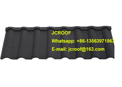 Waterproof 0.55 mm classic tile Zinc Corrugated Roofing Sheet  for Tanzania