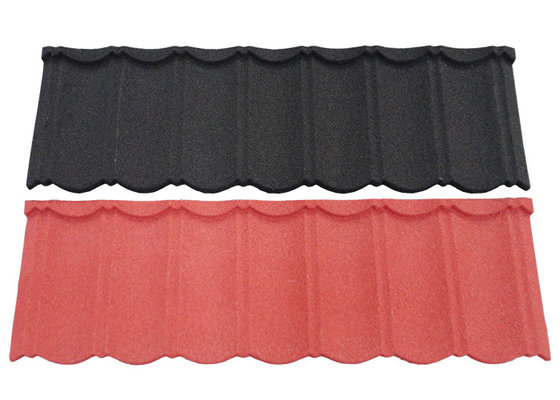 Nigeria Building Material Metal Tile Roofing Sheets , Coated Metal Roofing Sheets