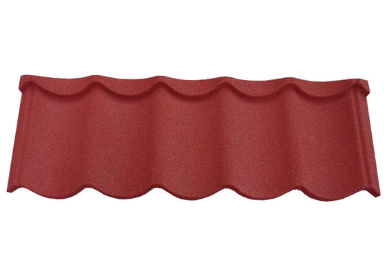 Nigeria Building Material Metal Tile Roofing Sheets , Coated Metal Roofing Sheets