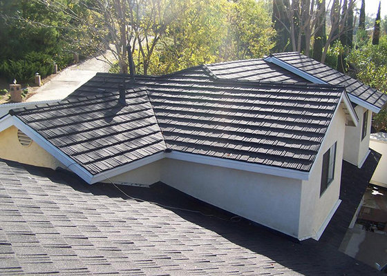 Factory supply high quality metal roofing tiles with color of terracotta black red brown green with low price
