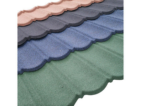 Construction aluminum metal roofing materials, stone coated roofing tile