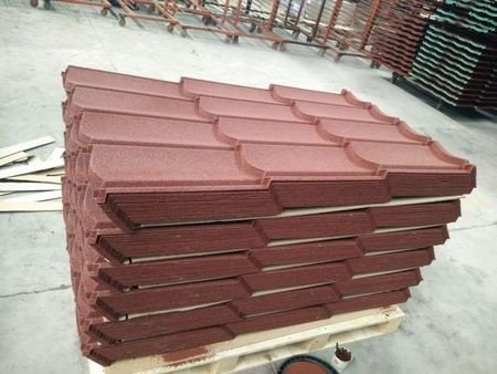 Metro Roofing Tiles /Stone Coated Aluminum Zinc Steel Roof Sheet for Kenya