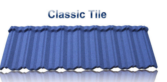 100% factory wholesale Excellent Fire heat wind Resistance Colorful Stone Coated Metal Roof Tile