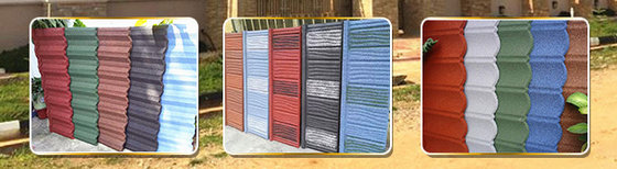 Stone coatd metal roof tiles terracotta roofing / colorful sand steel roofing tile / thermal insulation types of roofing
