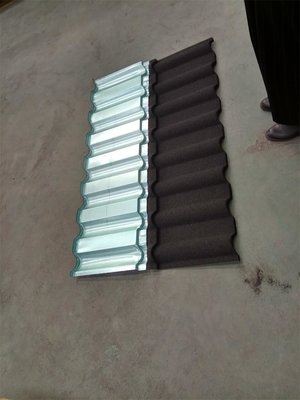 Stone coatd metal roof tiles terracotta roofing / colorful sand steel roofing tile / thermal insulation types of roofing