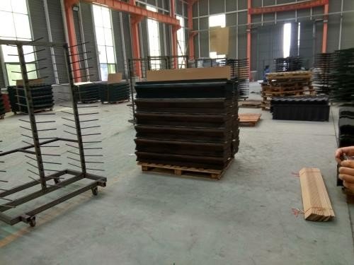 Shingle flat plain series Waterproof Products Natural Stone Coated Metal Roof Tile/100% sand original color stone coated