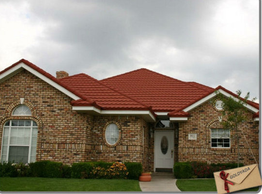 Zinc Aluminum Galvanized Colorful Stone Coated Roman Metal Roofing Tile Price/Circular Hip Colorful Sand Coated Metal Ro