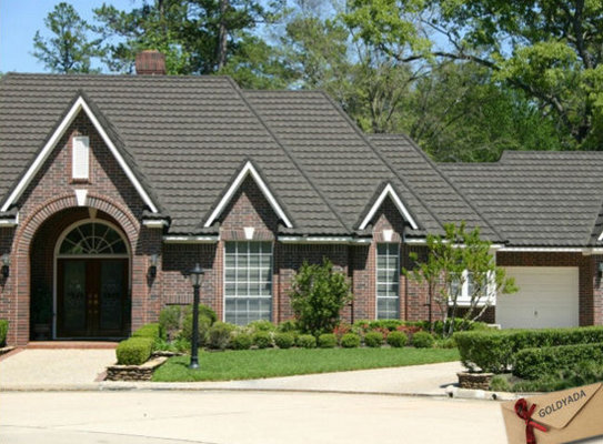 Zinc Aluminum Galvanized Colorful Stone Coated Roman Metal Roofing Tile Price/Circular Hip Colorful Sand Coated Metal Ro