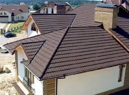 Factory supply colorful stone chips coated Alu-Zinc Steel roof tile,windproof, waterproof roofing tiles