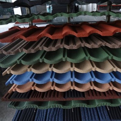 new innovation building material stone chips coated metal roof tile/Shingles Prices/Roofing Options