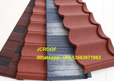 Corrugated Metal Roofing Sheets Fashionable Coffee Brown Bond / Classic