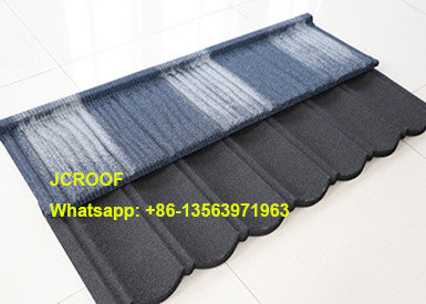 Storm resistance 0.4 mm milano tile Zinc Corrugated Roofing Sheet for Nigeria