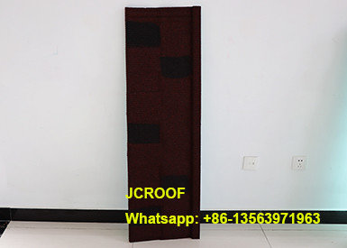 Kenya Corrugated Metal Roofing Sheets Hail-Resistance 0.42 Mm Shake Tile
