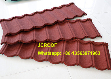 Storm resistance 0.4 mm milano tile Zinc Corrugated Roofing Sheet for Nigeria