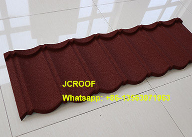 Good Fire Resistance Corrugated Roofing Metal Sheets Pure Black Roman With 50 Years Warranty