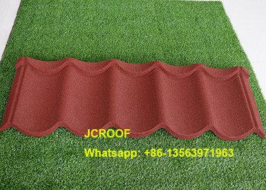 Hail-Resistance Green Steel Roof Shingles Aluminum Zinc Steel For Building Construction