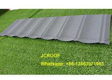 0.45mm / 0.5mm Stone Coated Steel Roof Tiles with 50 Years Warranty