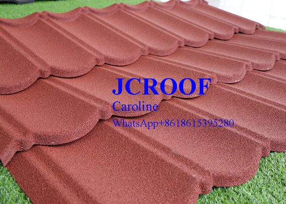 Anti-corrossion 0.4mm aluminium-zinc Korea stone roof Corrugated Metal Roofing Sheets with free sample