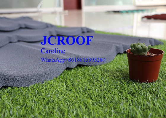Anti-corrossion 0.4mm aluminium-zinc Korea stone roof Corrugated Metal Roofing Sheets with free sample