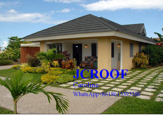 Anti-corrossion 0.4mm aluminium-zinc Korea stone roof Corrugated Metal Roofing Sheets with free sample