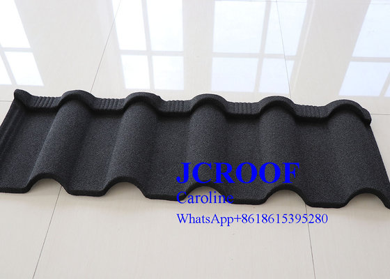 Stone Coated Metal Roof Tile steel roofing shingle Modern Classical Style