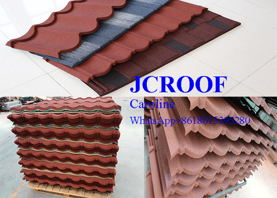 Bond Roof Tile Corrugated Metal Roofing Sheets With 30 Years Guarantee