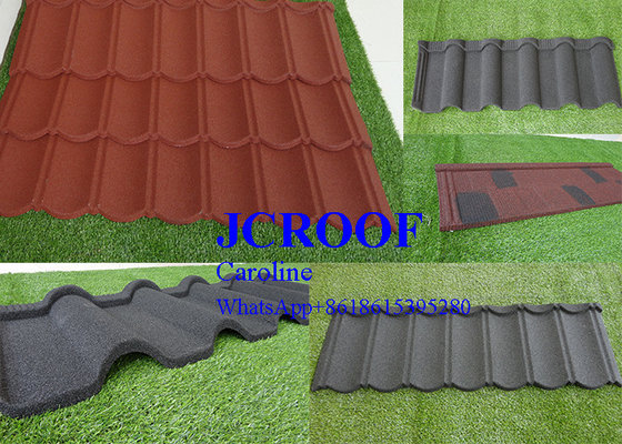 Corrugated Metal Roofing Sheets Color gradient various grades SGS / CE Certificate