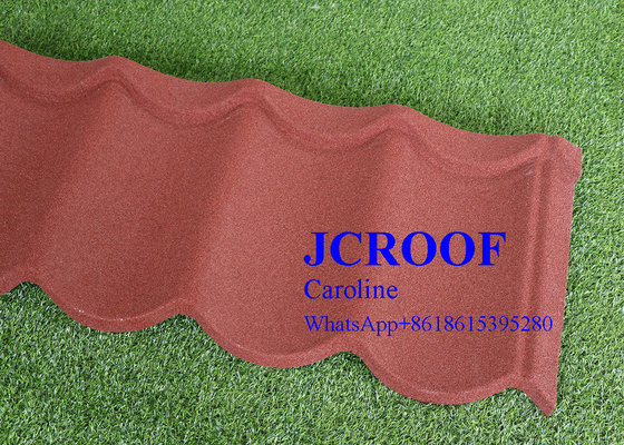 ISO9001 Certificate Stone Coated Roofing Tiles Milano Type for Country House