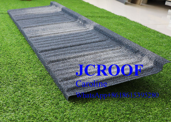 Reliable Millan Sheet Stone Coated Steel Shingles 0.35mm / 0.4mm Thickness