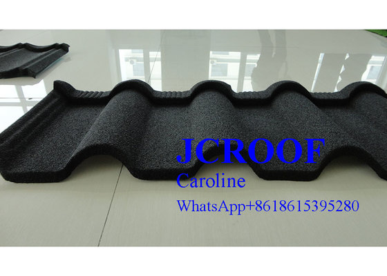 18 Color Wood Grain Stone Coated Roofing Sheet Plain Roof Tiles Type