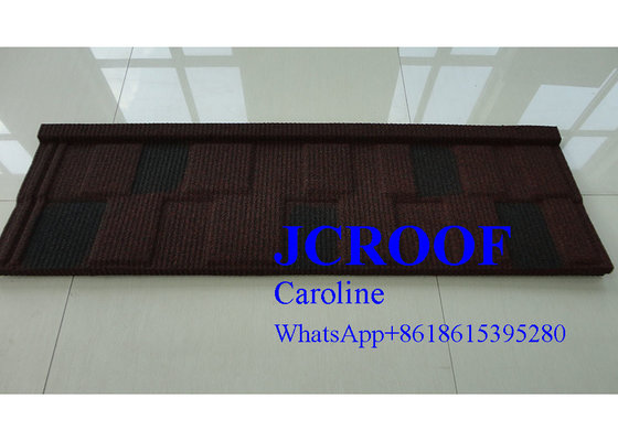 JCROOF  0.42mm Thickness Stone Coated Roofing Tiles For Structure Building
