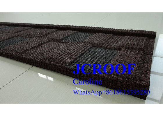 JCROOF  0.42mm Thickness Stone Coated Roofing Tiles For Structure Building