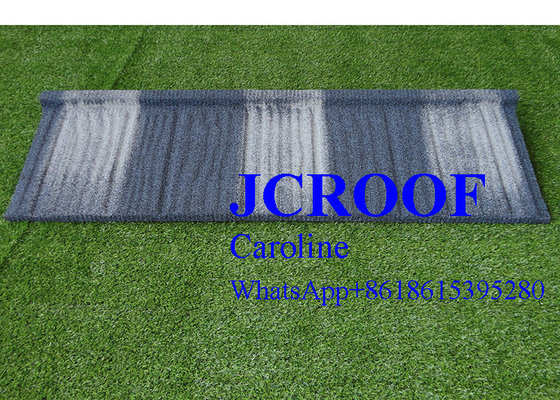 Stone Coated Metal Shingles Unti-fade Colourful sand classical type with ISO9001 certification