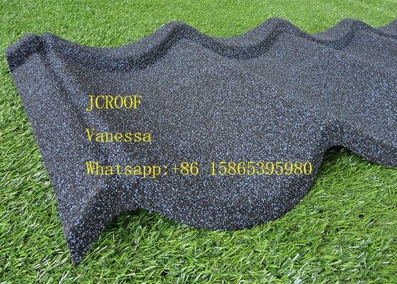 Metal Tile Roof Shingles Size 1340*420mm 0.4mm Thickness Terracotta Classical Tile