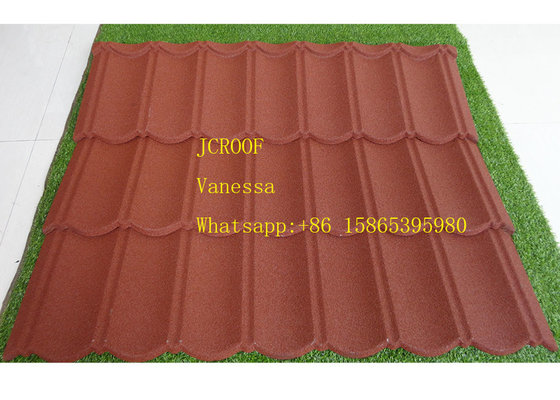 Corrugated Steel Roof Panel Terracotta Classical Tile 2.6kg Per Sheets