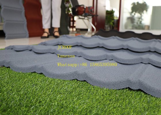 Steel Corrugated Roofing Sheets size 1300*420mm Thickness  JC109 Green Black