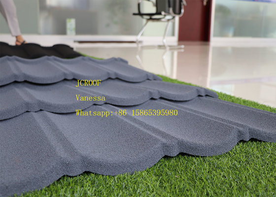 Steel Corrugated Roofing Sheets size 1300*420mm Thickness  JC109 Green Black