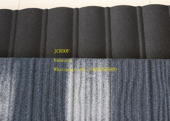 Green Back Stone Coated Metal Roof Tile 2.08 Sheets Tiles Per Sqm , Galvalume Steel Sheet